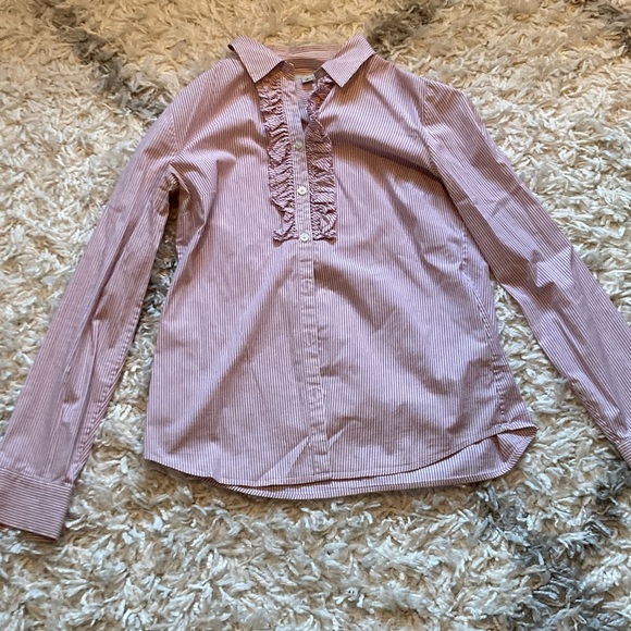 Banana Republic | Tops | Vintage Renaissance Frilly Button Up | Poshmark